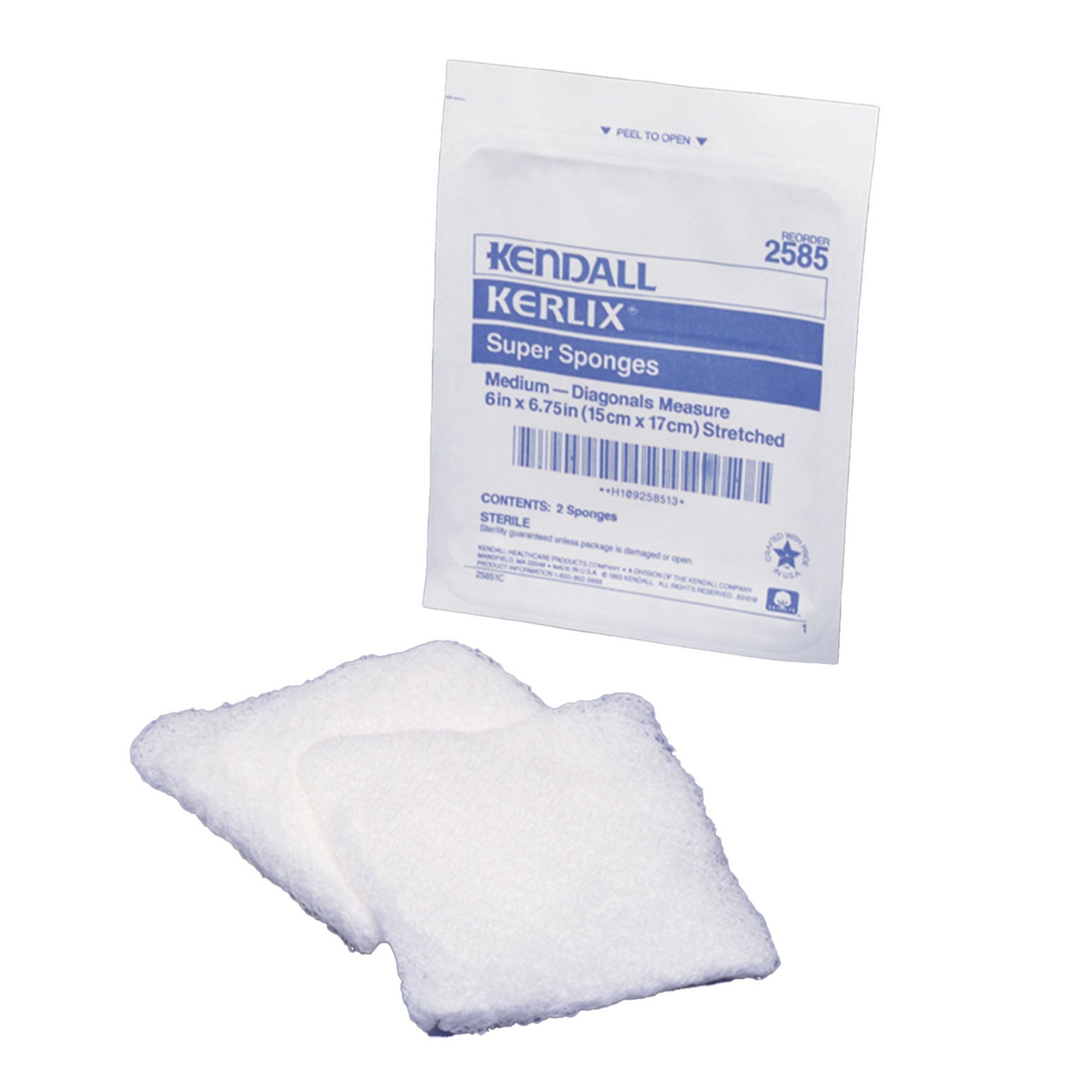 Kerlix™ Fluff Dressing 6 X 6-3/4 Inch 12-Ply Sterile 2 per Pouch (6886 ...