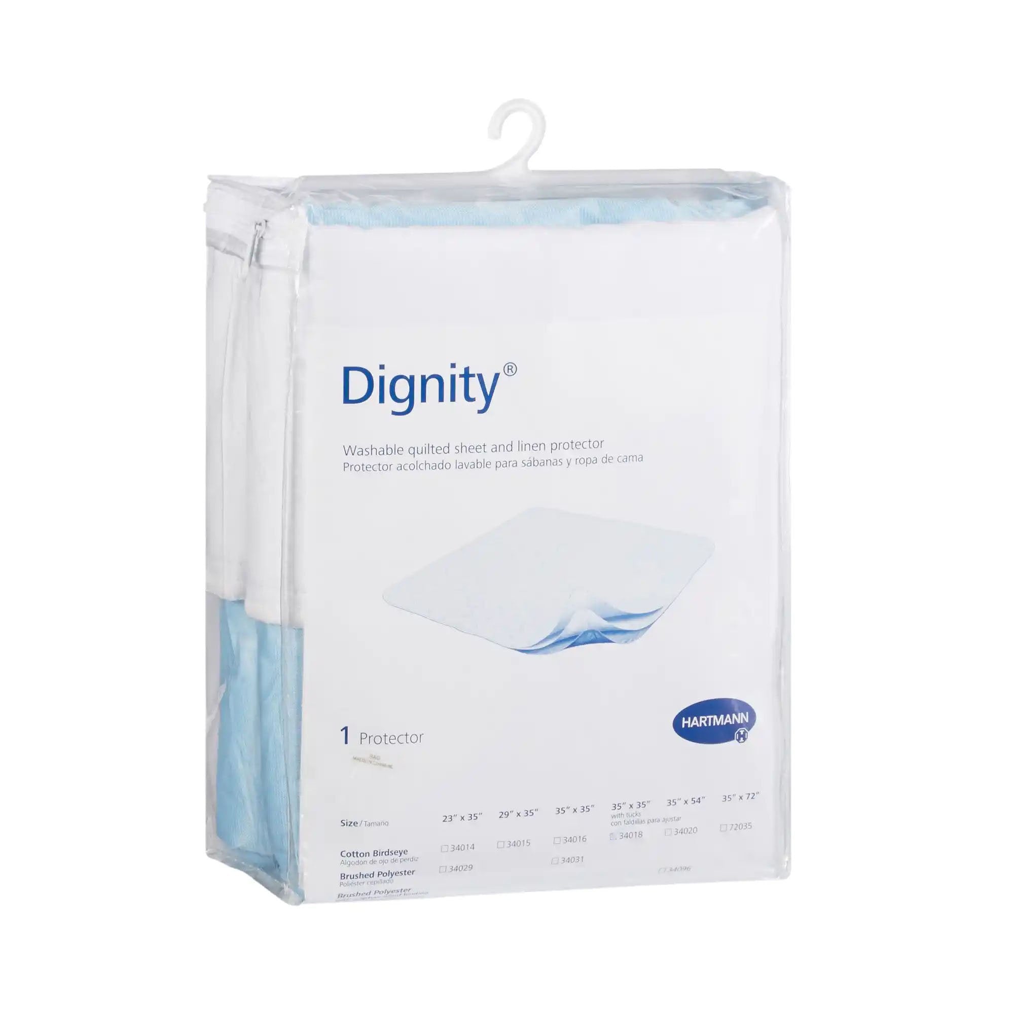 Dignity® Washable Sheet Protector Reusable Underpad 35 X 72 Inch Cotto ...