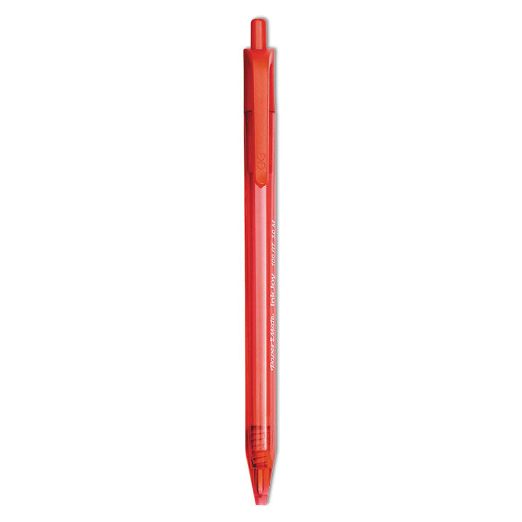 Paper Mate® PAP1951252 InkJoy 100 RT Ballpoint Pen, Retractable, Medium ...