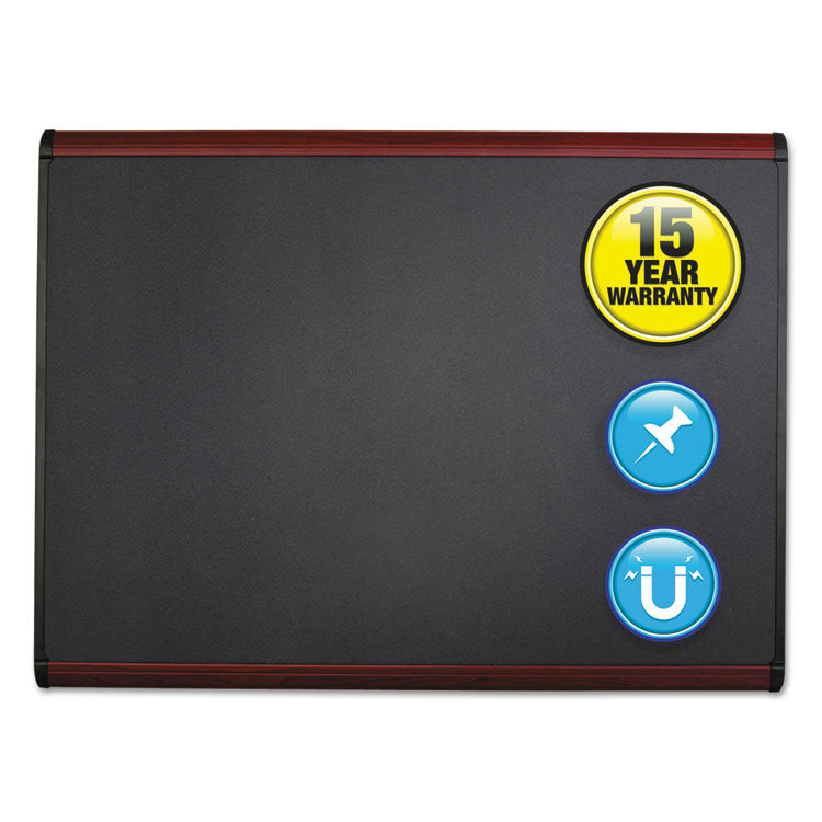 Quartet® QRTMB544M Prestige Plus Magnetic Fabric Bulletin Boards, 48 x ...