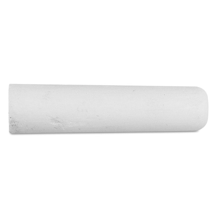 Dixon® DIX88819 Railroad Crayon Chalk, 4" x 1" Diameter, White, 72/Box ...