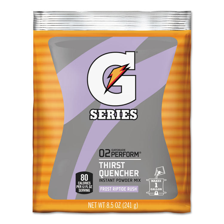 Gatorade® GTD33665 Original Powdered Drink Mix, Riptide Rush, 8.5oz ...