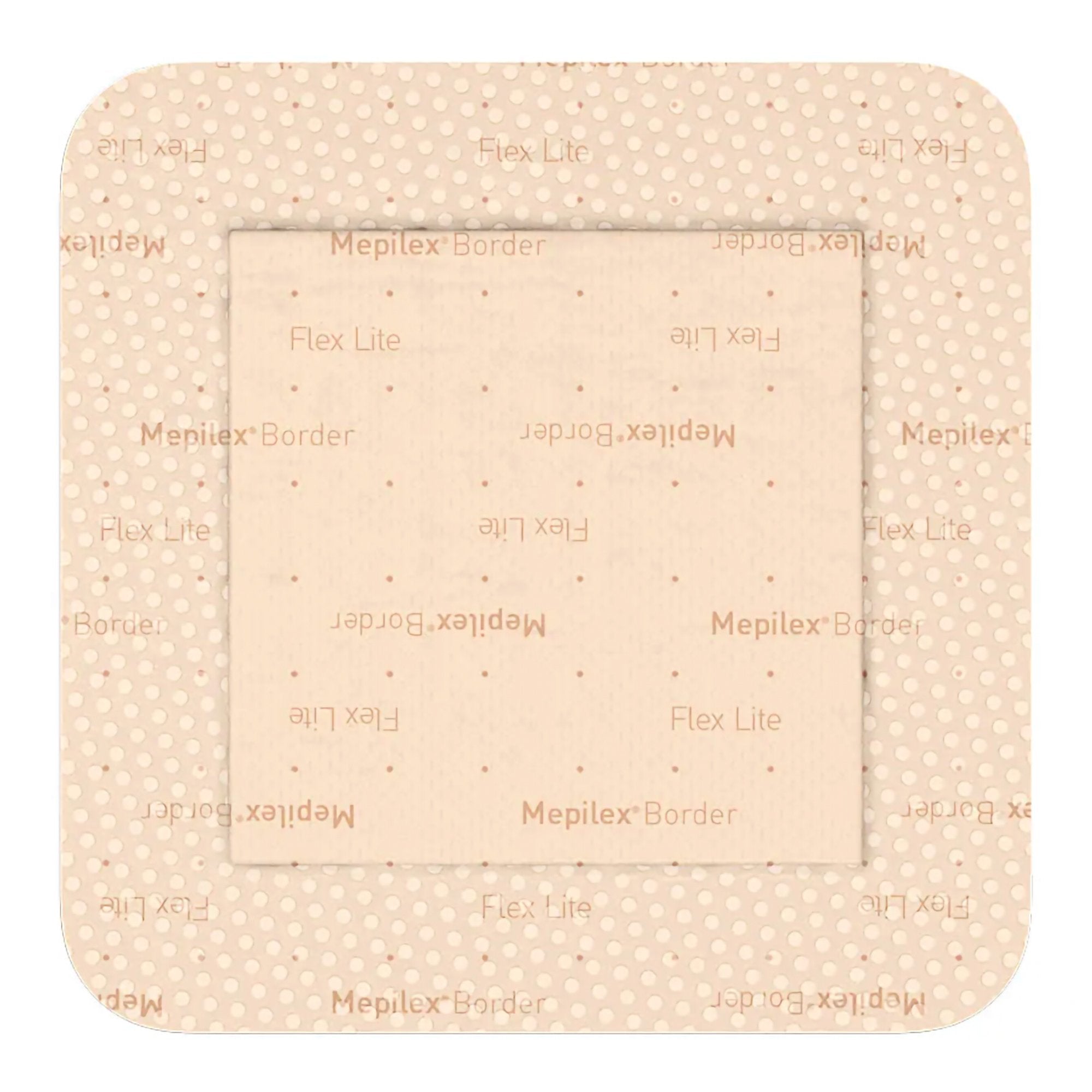 Mepilex® Border Flex Lite Thin Foam Dressing 6 X 6 Inch With Border Fi ...