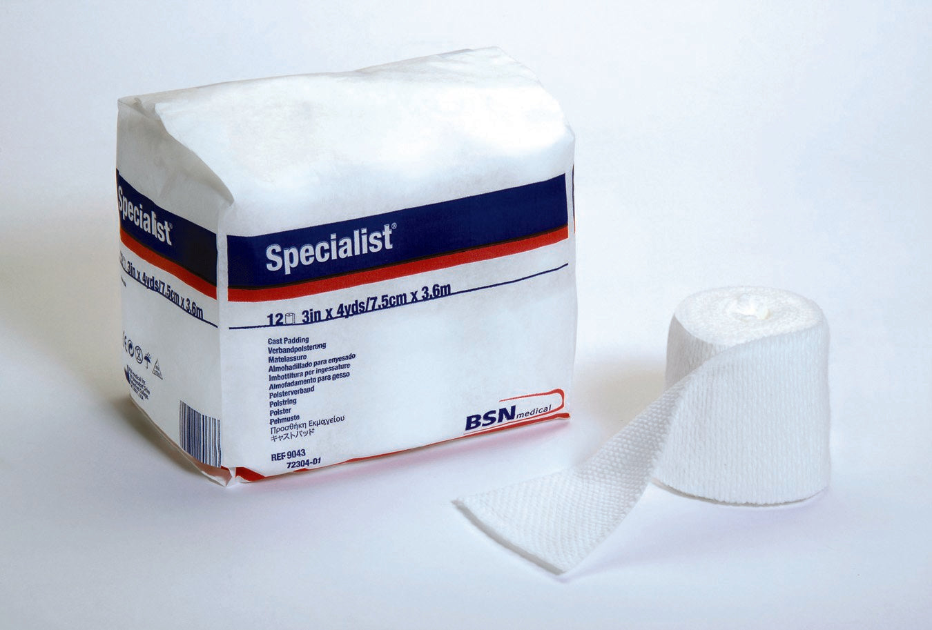Specialist® Sterile Cast Padding Undercast 4 Inch X 4 Yard Cotton / Ra ...