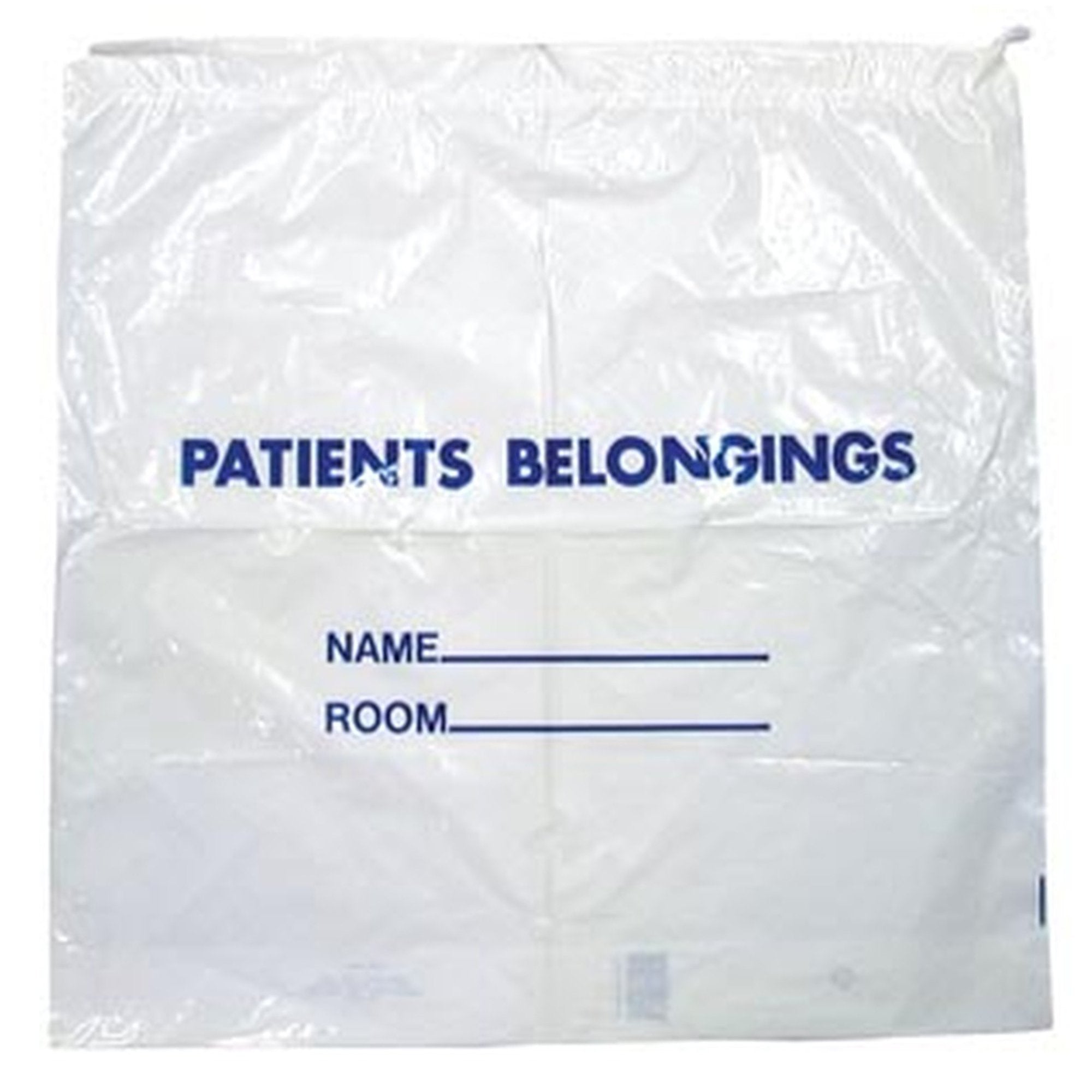 DawnMist Patient Belongings Bag 18-1/2 X 20 Inch Plastic White (312767 ...