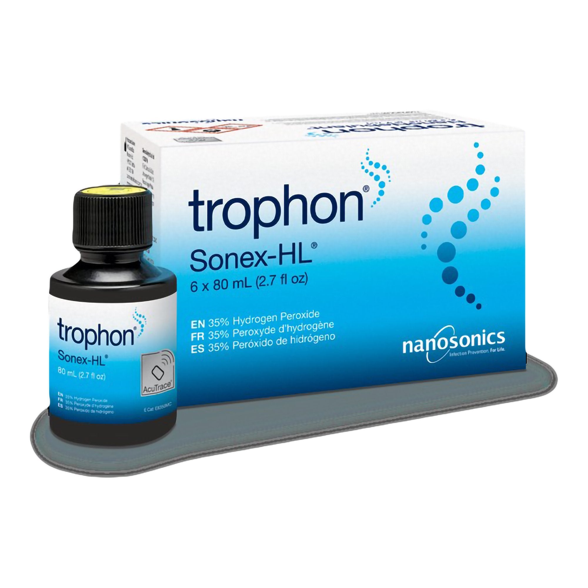 trophon® Ultrasound Probe Disinfectant 80 mL For trophon®2 Ultrasound ...