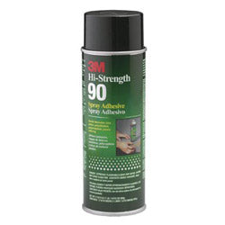 3M™ Hi-Strength 90 CA Spray Adhesive, 17.6 oz, Aerosol Can, Clear (405 ...