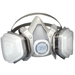 3M™ 5000 Series Half Facepiece Respirators, Small, Organic Vapors/P95 ...