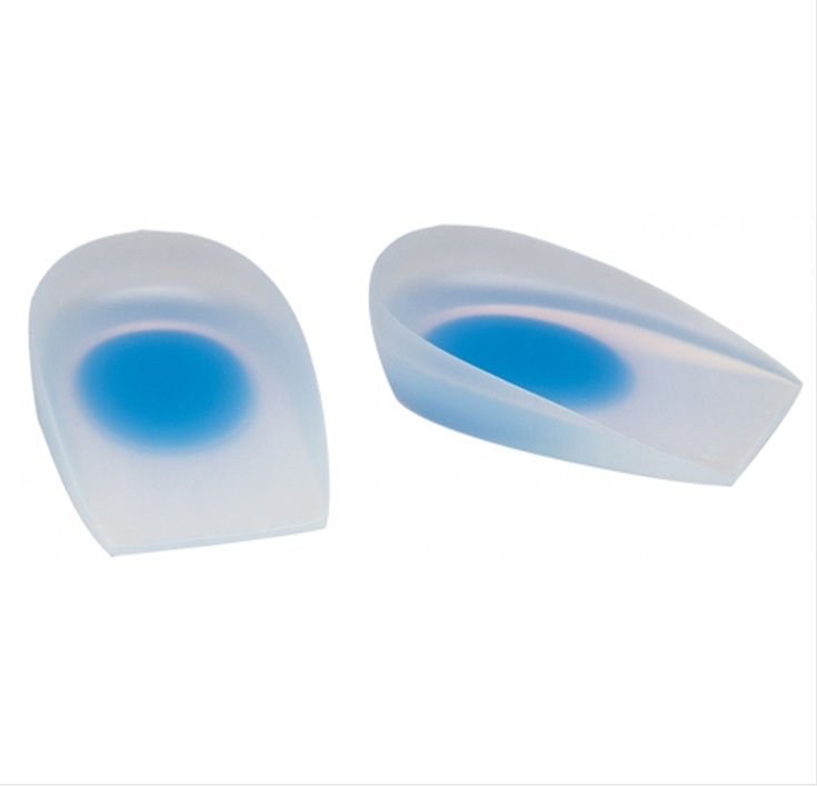 PROCARE® Heel Cup Silicone Female 10 and Up / Male 9-1/2 and Up Clear ...