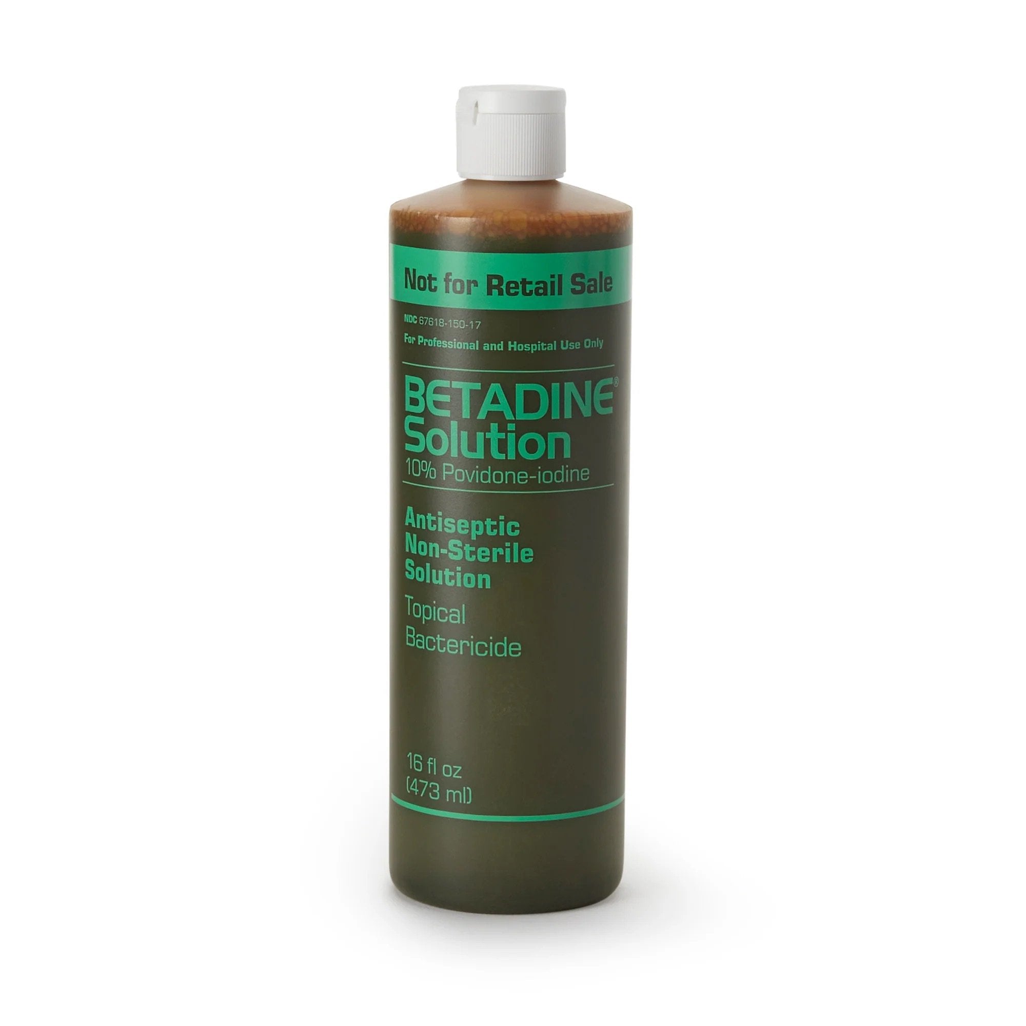 Betadine® Skin Prep Solution 16 oz. Bottle 10% Strength Povidone-Iodin ...