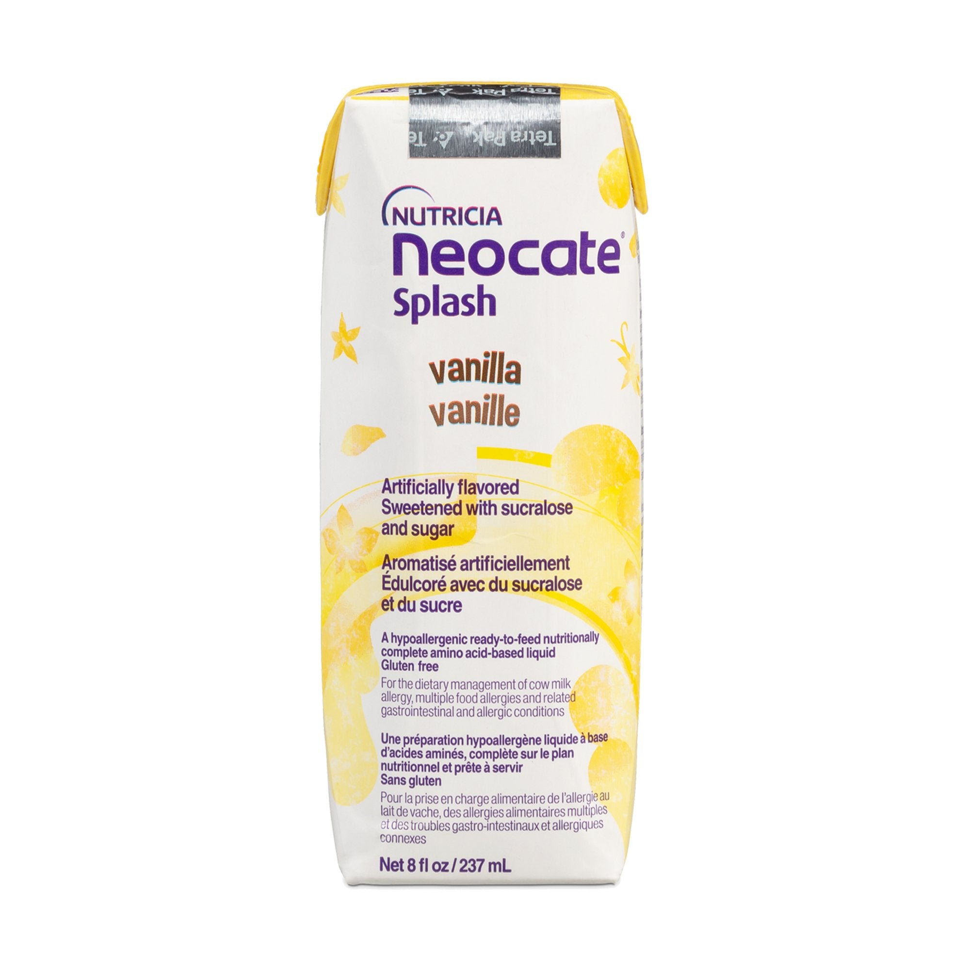 Neocate® Splash Pediatric Oral Supplement Vanilla Flavor 8 oz. Carton ...