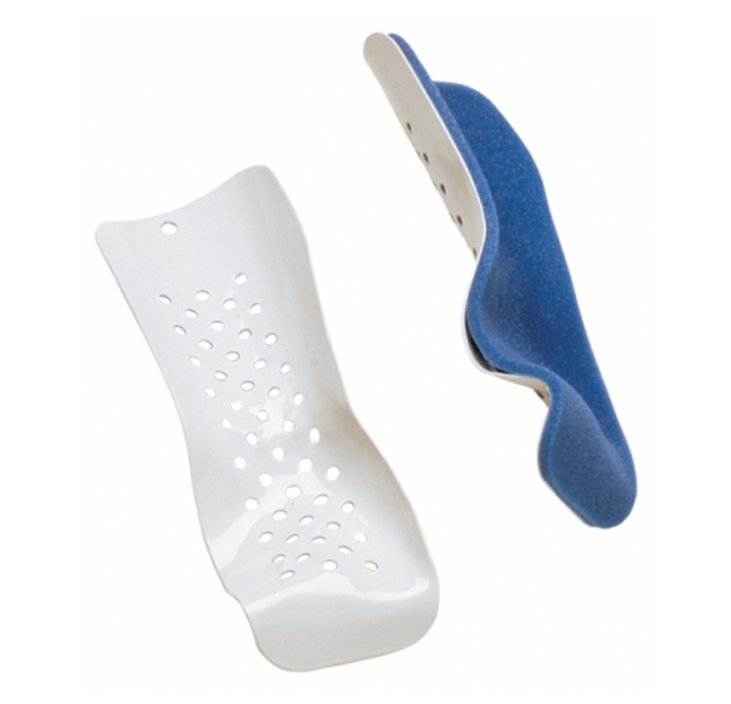 ProCare® Colles' Wrist Splint Padded Aluminum / Foam Left Hand Blue ...