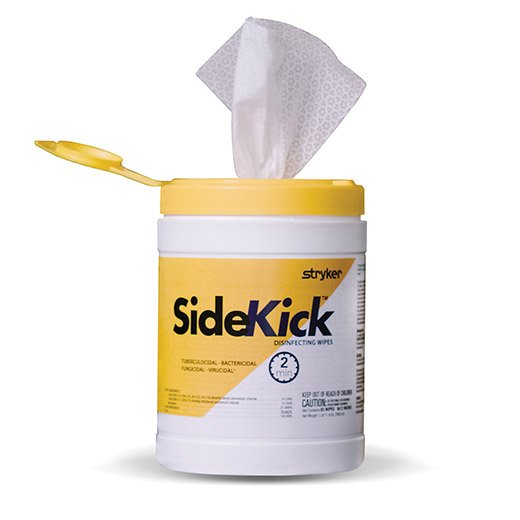 SideKick™ Surface Disinfectant Cleaner Premoistened Broad Spectrum Man ...