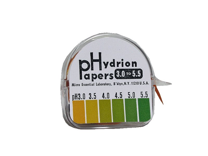 Hydrion® pH Paper in Dispenser 3.0 to 5.5 (200085_EA) 1/EA – GoodEarth ...