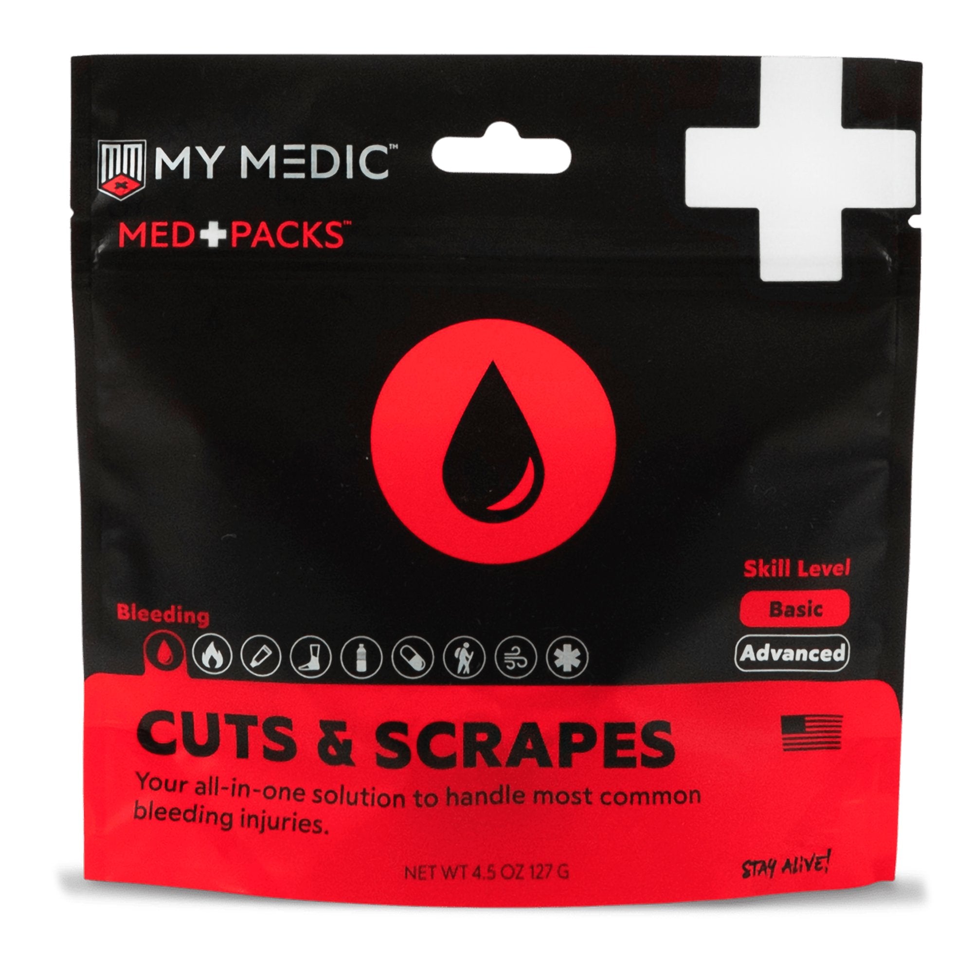 My Medic™ MED PACKS Cuts and Scrapes First Aid Kit Pouch (1207803_EA ...