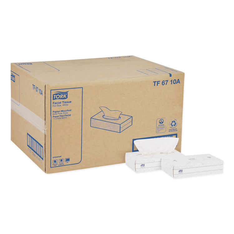 Tork® TRKTF6710A Universal Facial Tissue, 2-Ply, White, 100 Sheets/Box ...