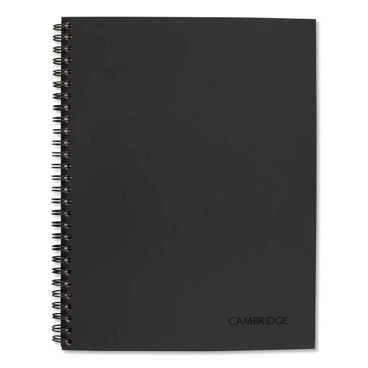 Cambridge® MEA06122 Wirebound Guided Action Planner Notebook, 1-Subject ...