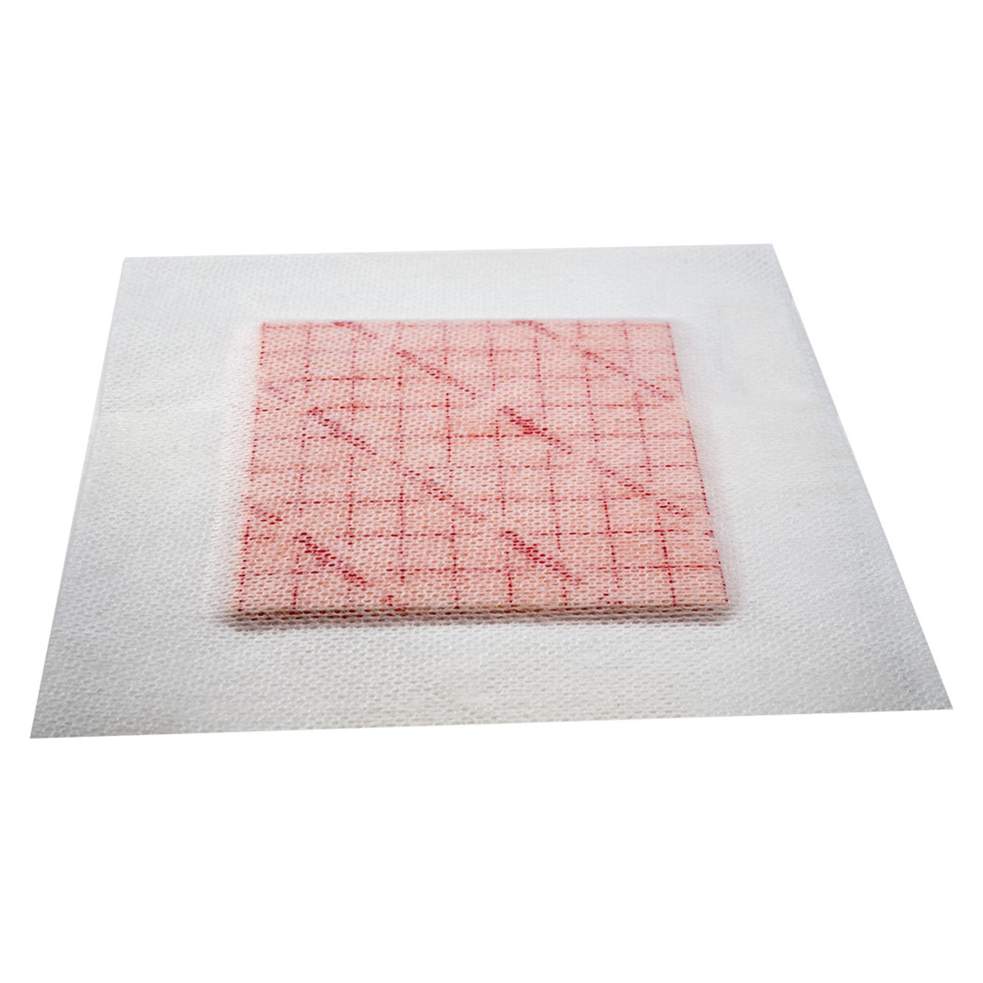 PolyMem® Foam Dressing 6 X 6 Inch With Border Film Backing Adhesive Sq ...