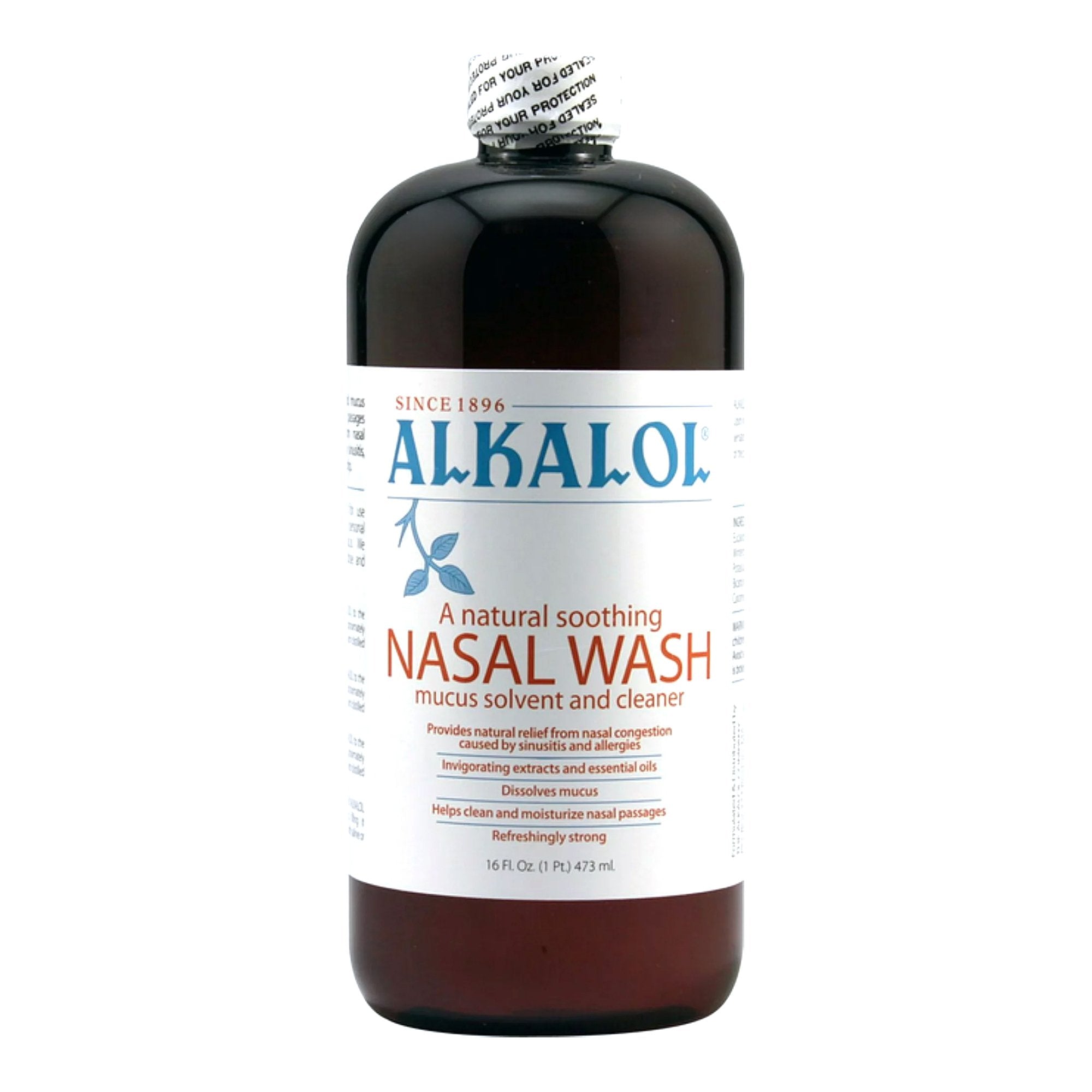 Alkalol® Mucus Solvent and Nasal Wash Liquid 16 oz. (257758_EA) 1/EA ...