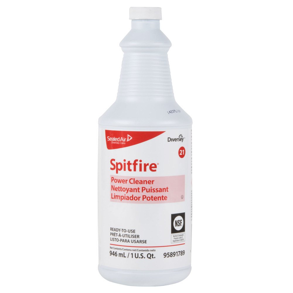Diversey™ Spitfire® Surface Cleaner Alcohol Based Trigger Spray Liquid ...