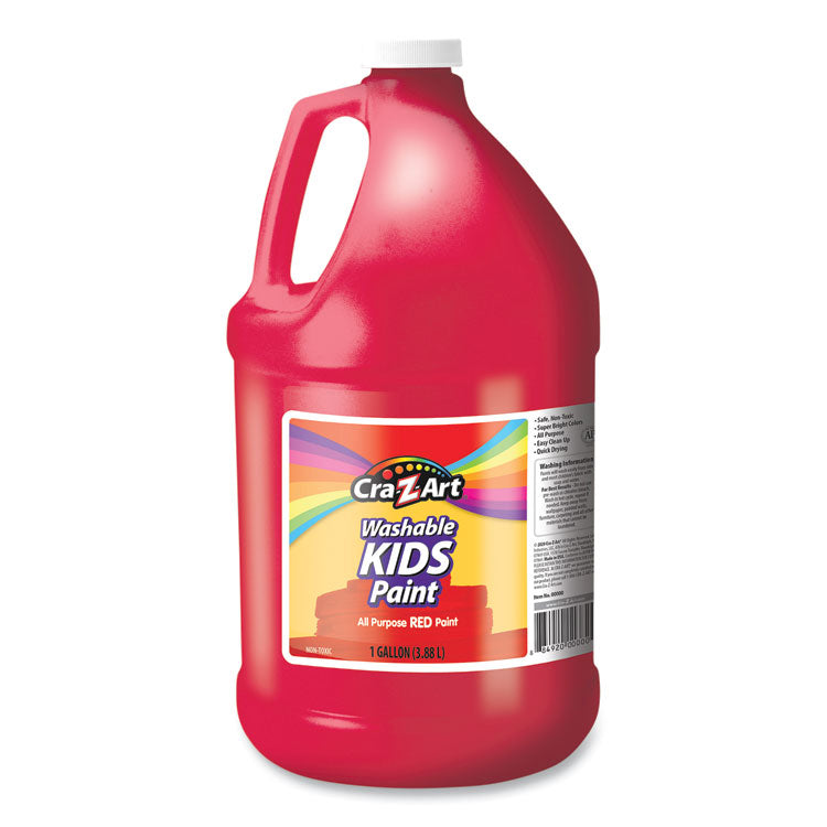 Cra-Z-Art® CZA760052 Washable Kids Paint, Red, 1 gal Bottle – GoodEarth ...