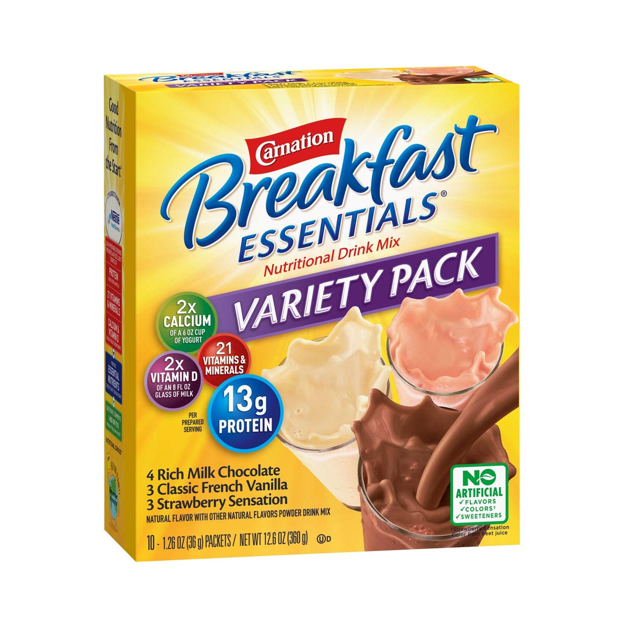 Carnation Breakfast Essentials® Oral Supplement Rich Milk Chocolate ...