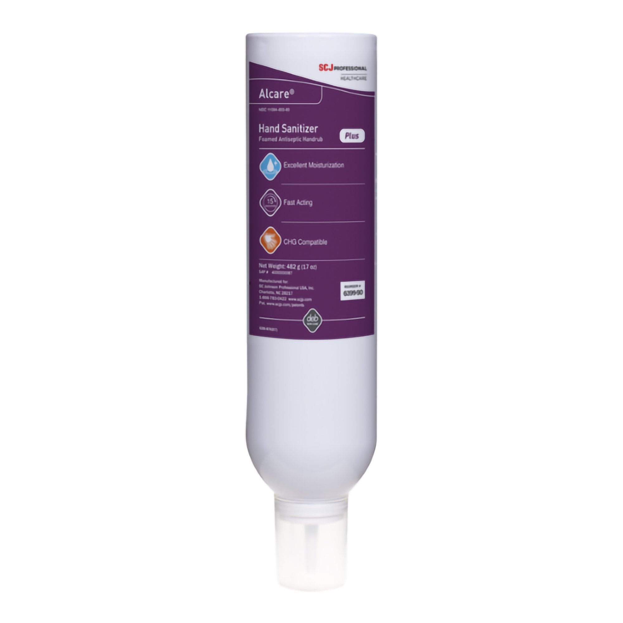Alcare® Plus Hand Sanitizer 17 oz. Ethyl Alcohol Foaming Aerosol Can ...