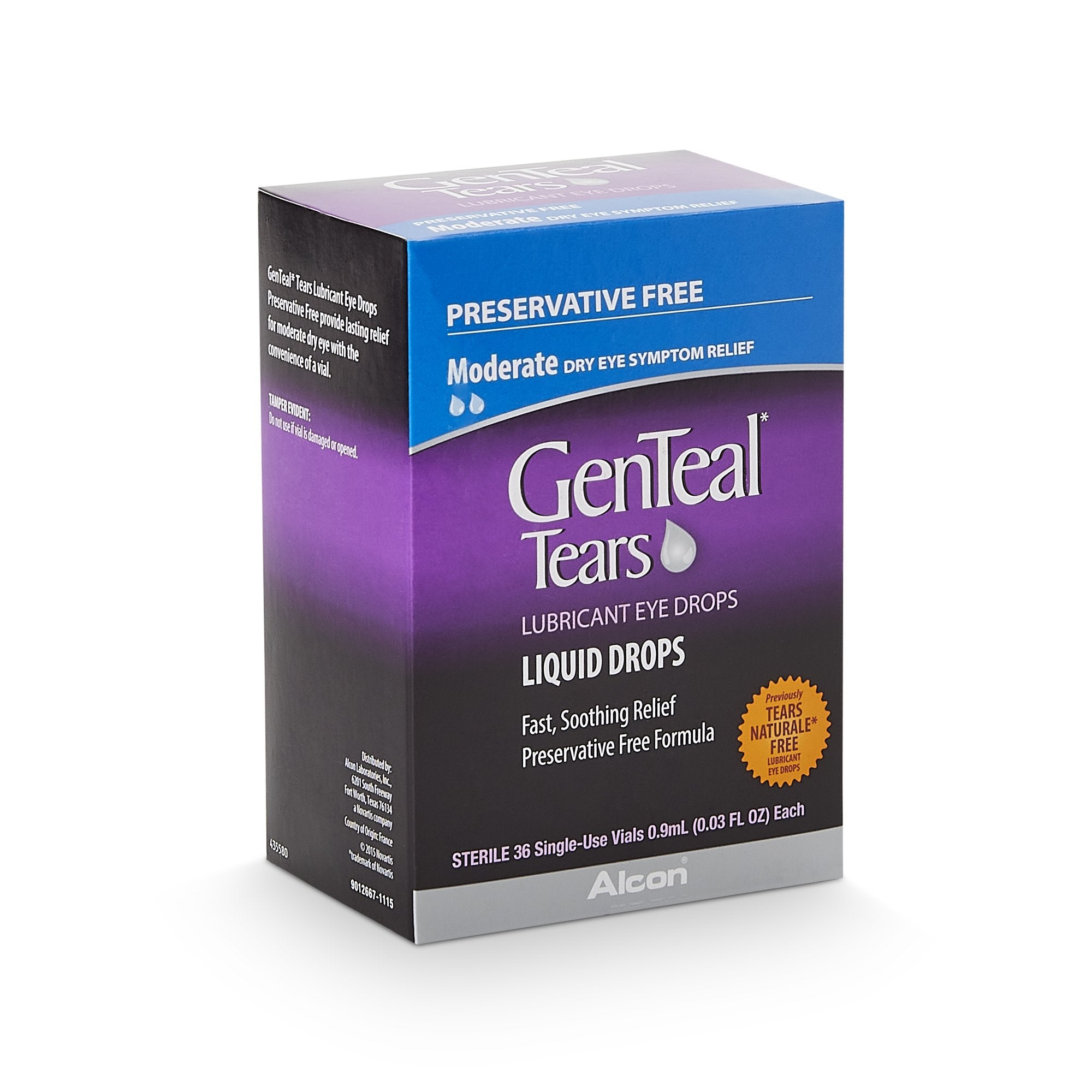 GenTeal® Eye Lubricant 36 per Box Eye Drops (1124122_BX) 1/BX ...