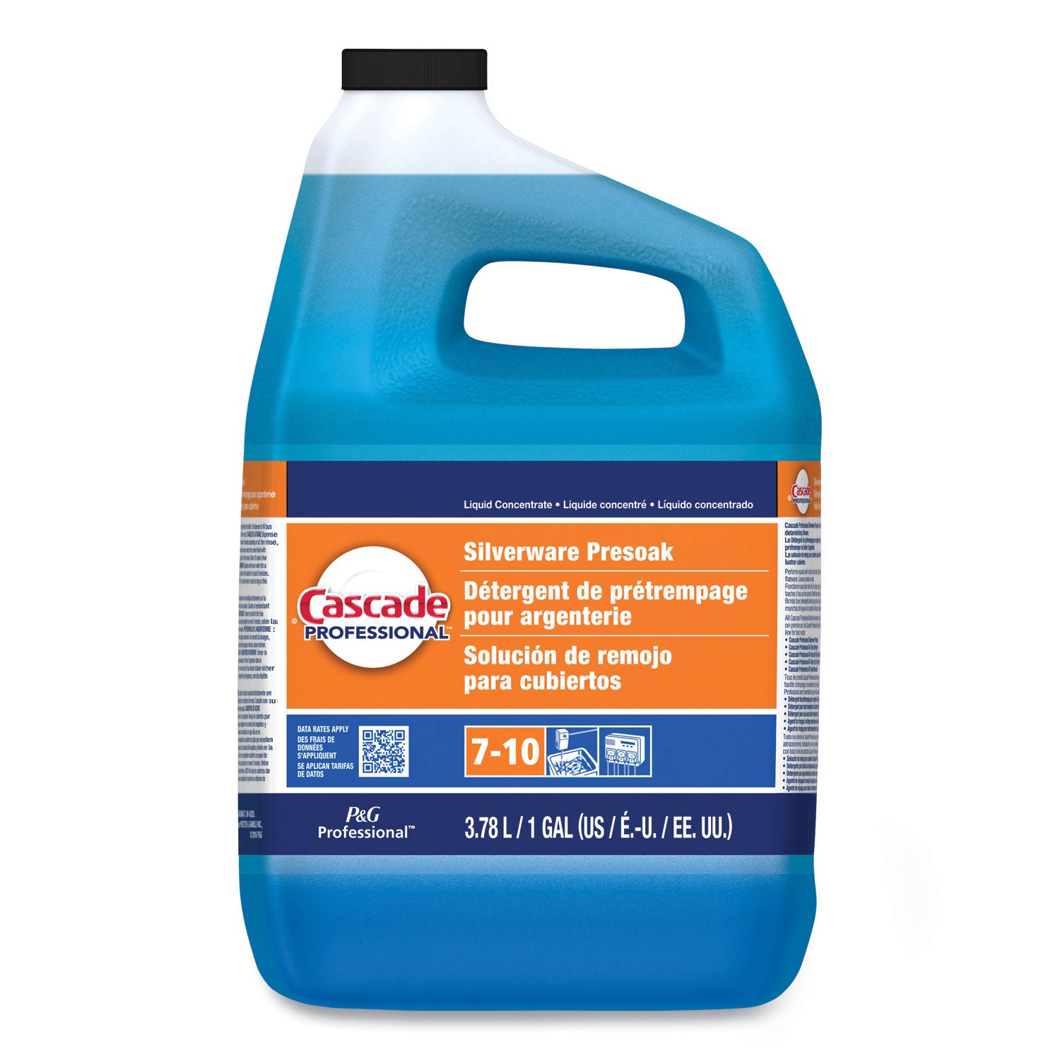 Cascade Professional™ Silverware Presoak, Mild Citrus, 1 gal, 2/Carton ...