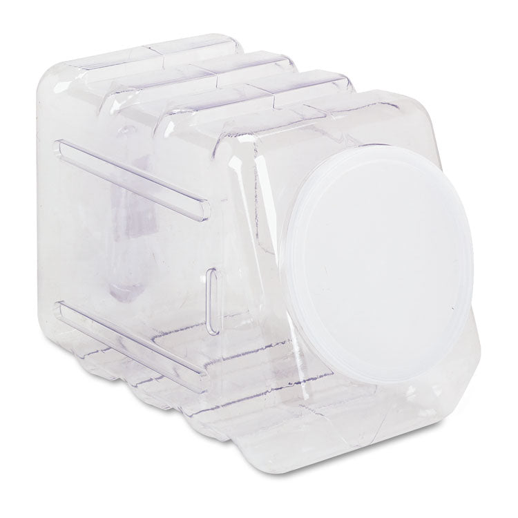 Pacon® PAC27660 Interlocking Storage Container with Lid, Clear Plastic ...