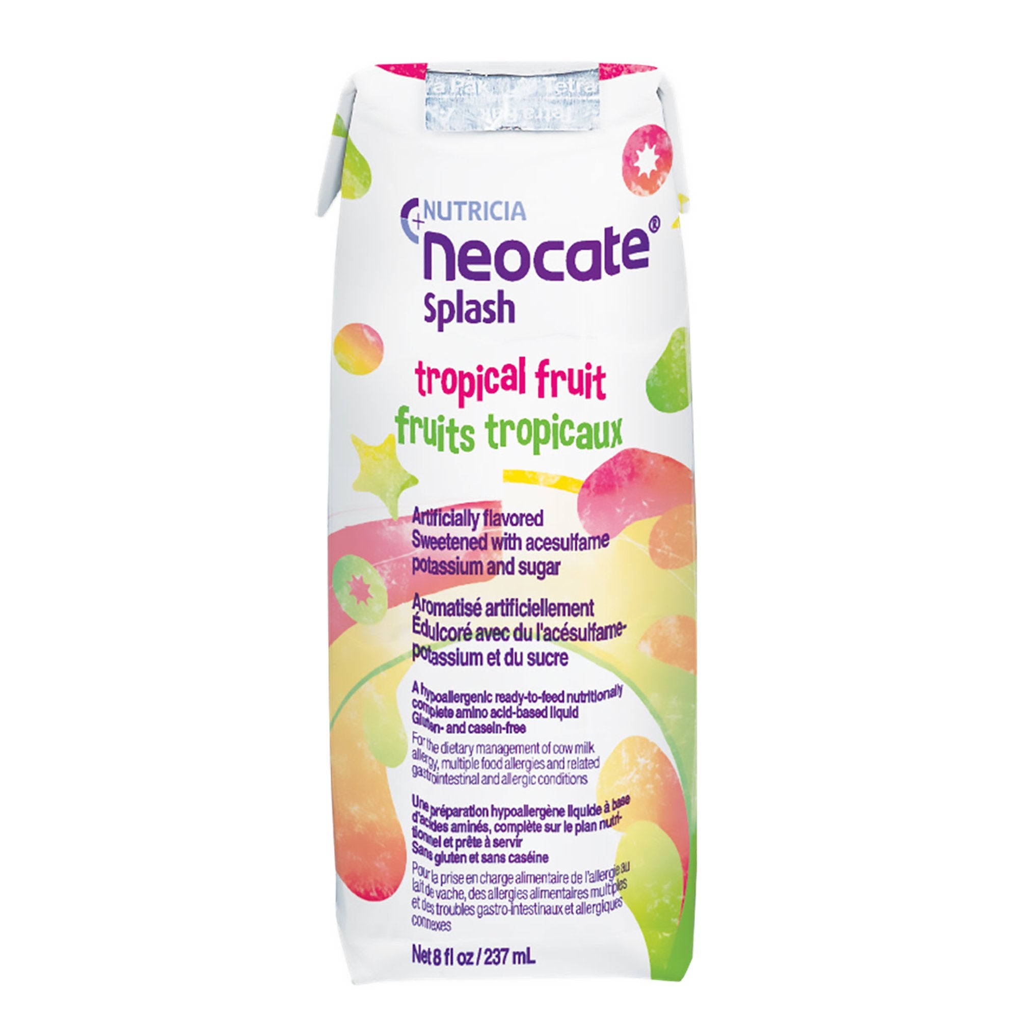 Neocate® Splash Pediatric Oral Supplement Tropical Fruit Flavor 8 oz ...
