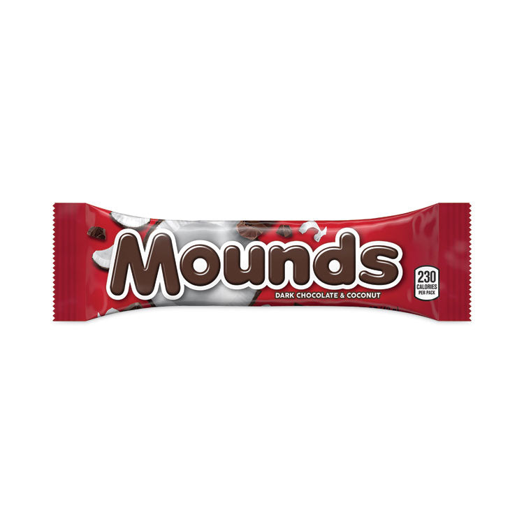 Mounds Candy Bar, Coconut and Dark Chocolate 1.75 oz, 36/Carton, Ships ...