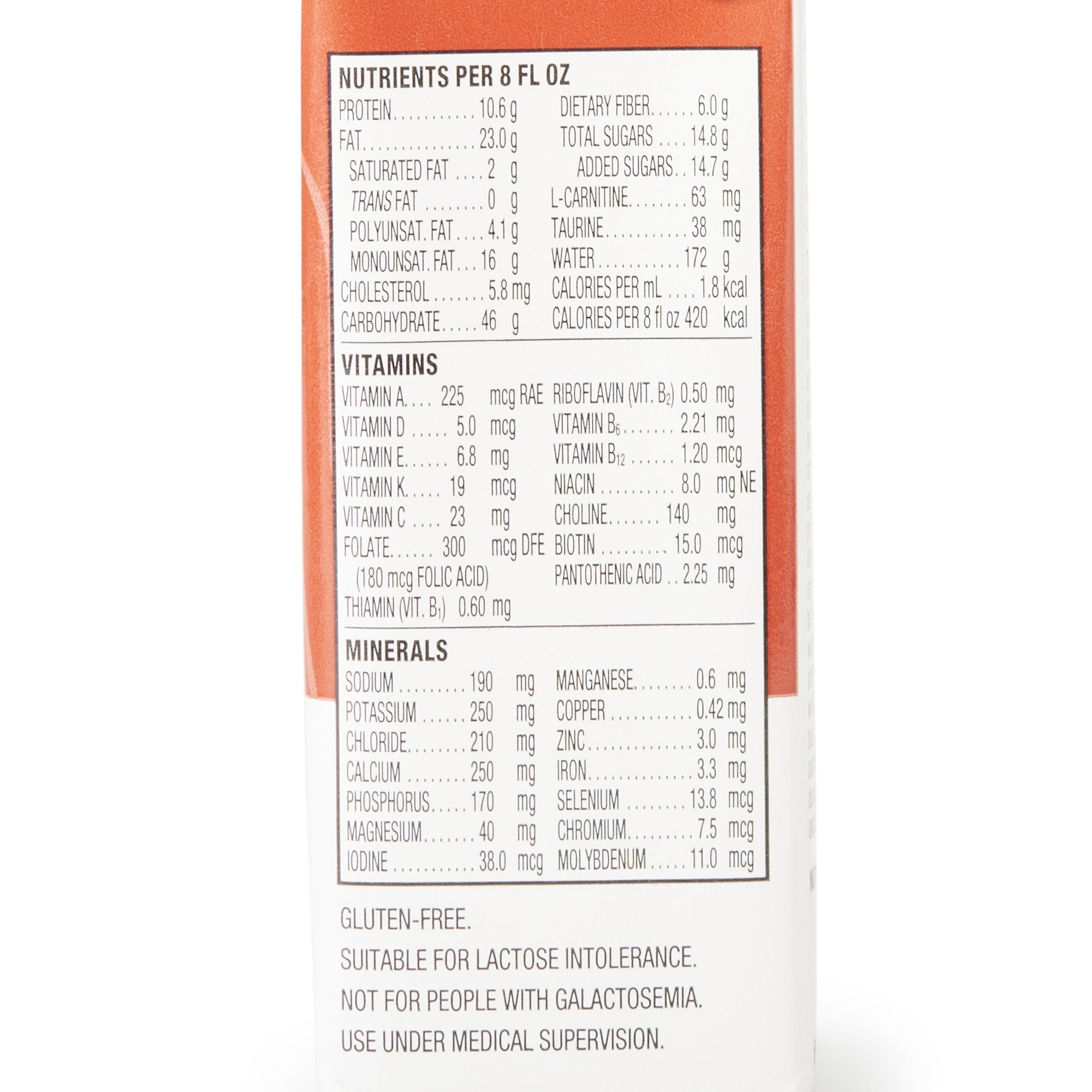 Suplena® with Carbsteady® Oral Supplement Vanilla Flavor Liquid 8 oz ...