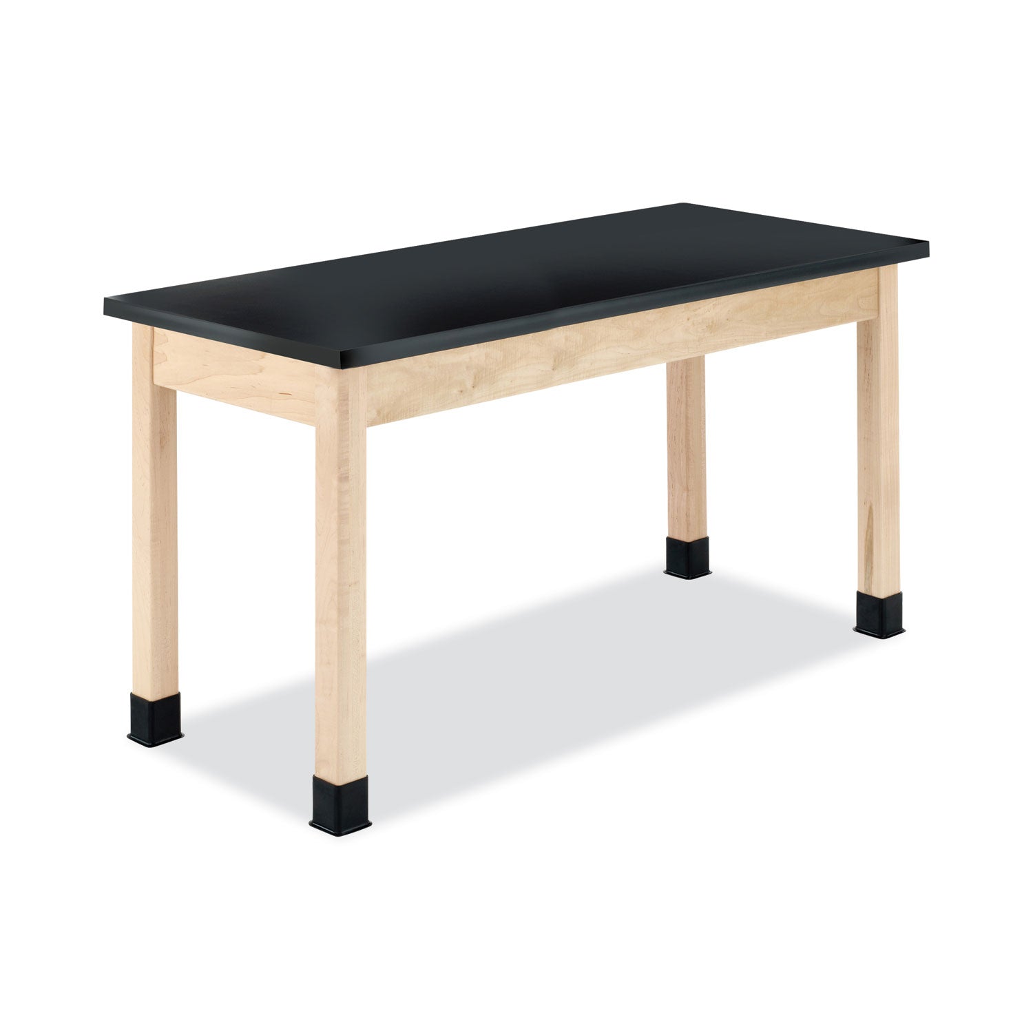 Diversified Woodcrafts Classroom Science Table, 54w x 24d x 36h, Black ...