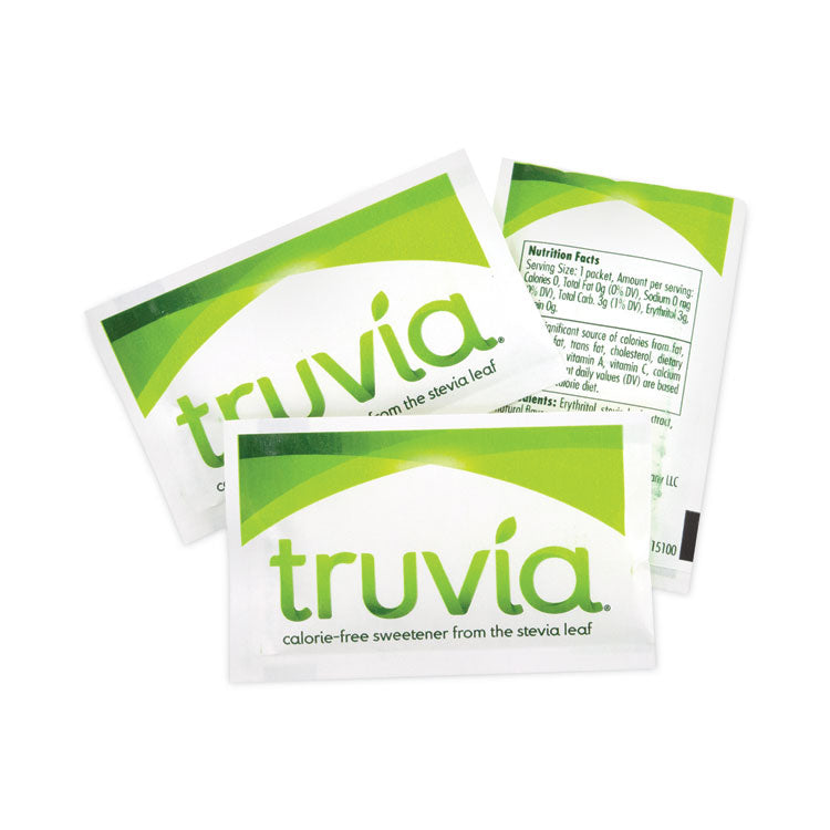 Truvia® Natural Sugar Substitute, 1 g Packet, 400 Packets/Carton, Ship ...