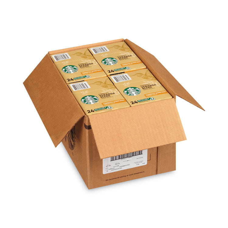 Starbucks® SBK011111159CT Veranda Blend Coffee K-Cups, 24/Box, 4 Box ...