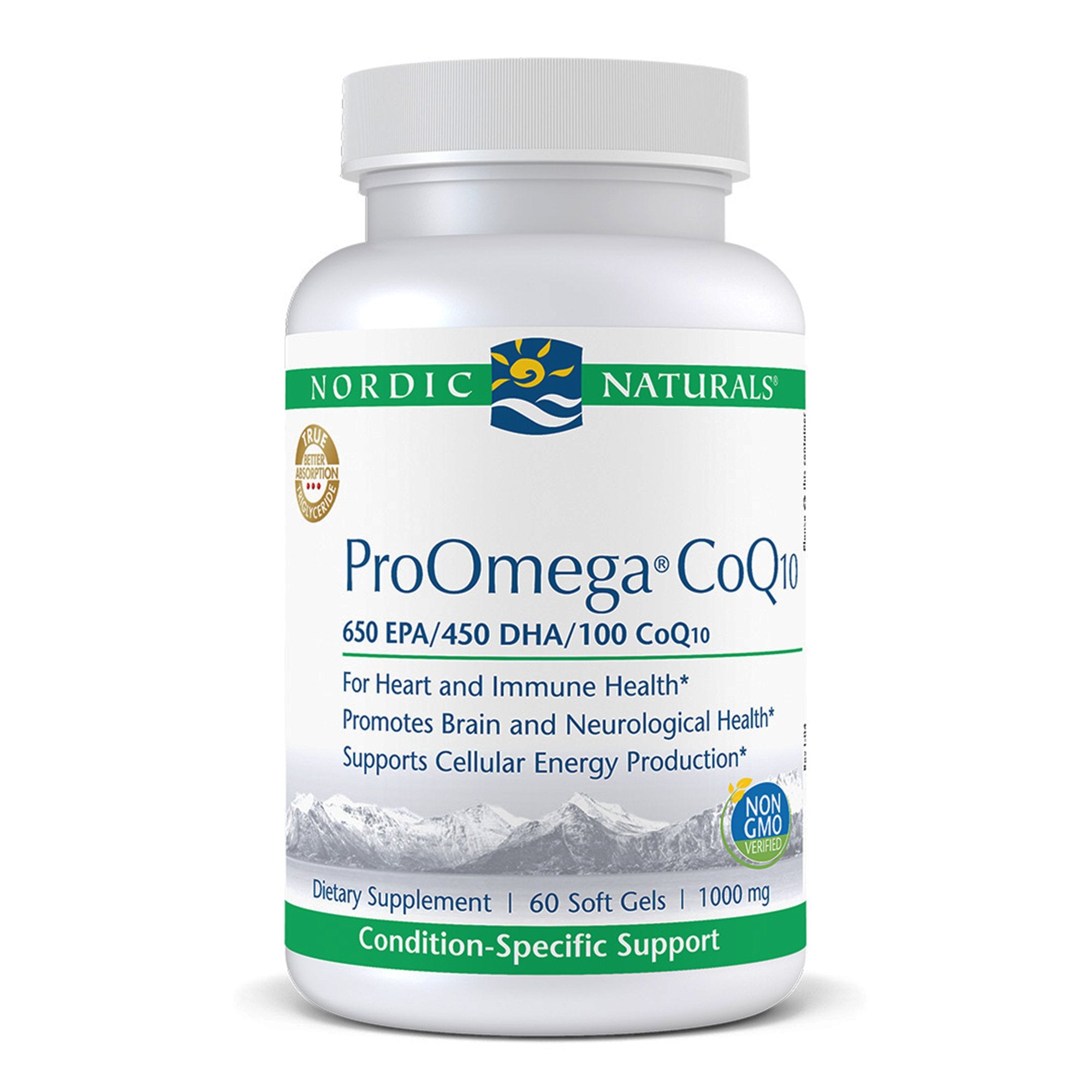 ProOmega® CoQ10 Dietary Supplement Ubiquinone 100 mg Strength Softgel ...
