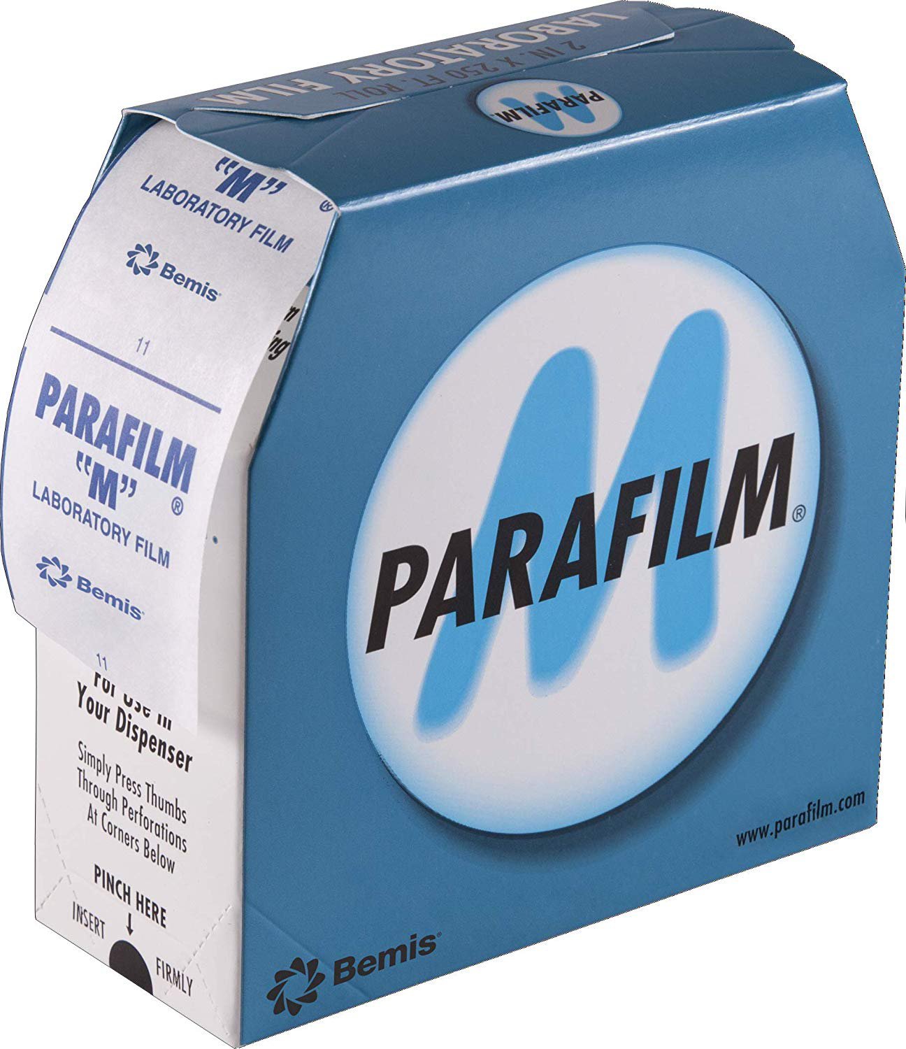 Parafilm® M Laboratory Wrapping Film 2 Inch X 250 Foot, Clear For Cove ...