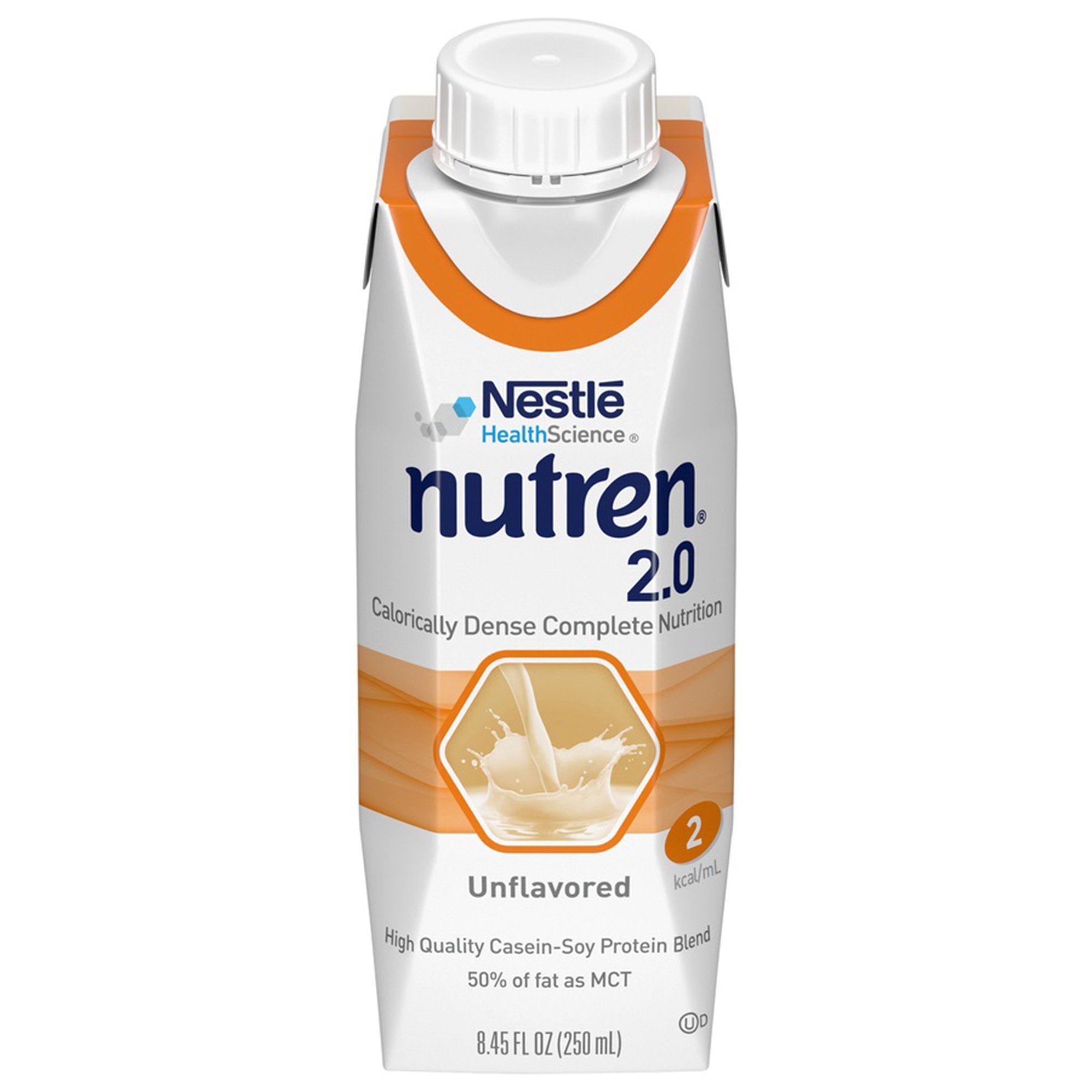 Nutren® 2.0 Tube Feeding Formula Unflavored Liquid 250 mL Carton (2942 ...