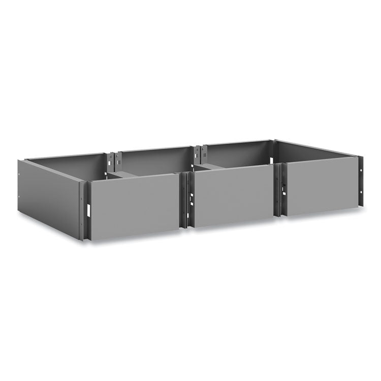 Safco® Triple Continuous Metal Locker Base Addition, 35w x 16d x 5.75h ...