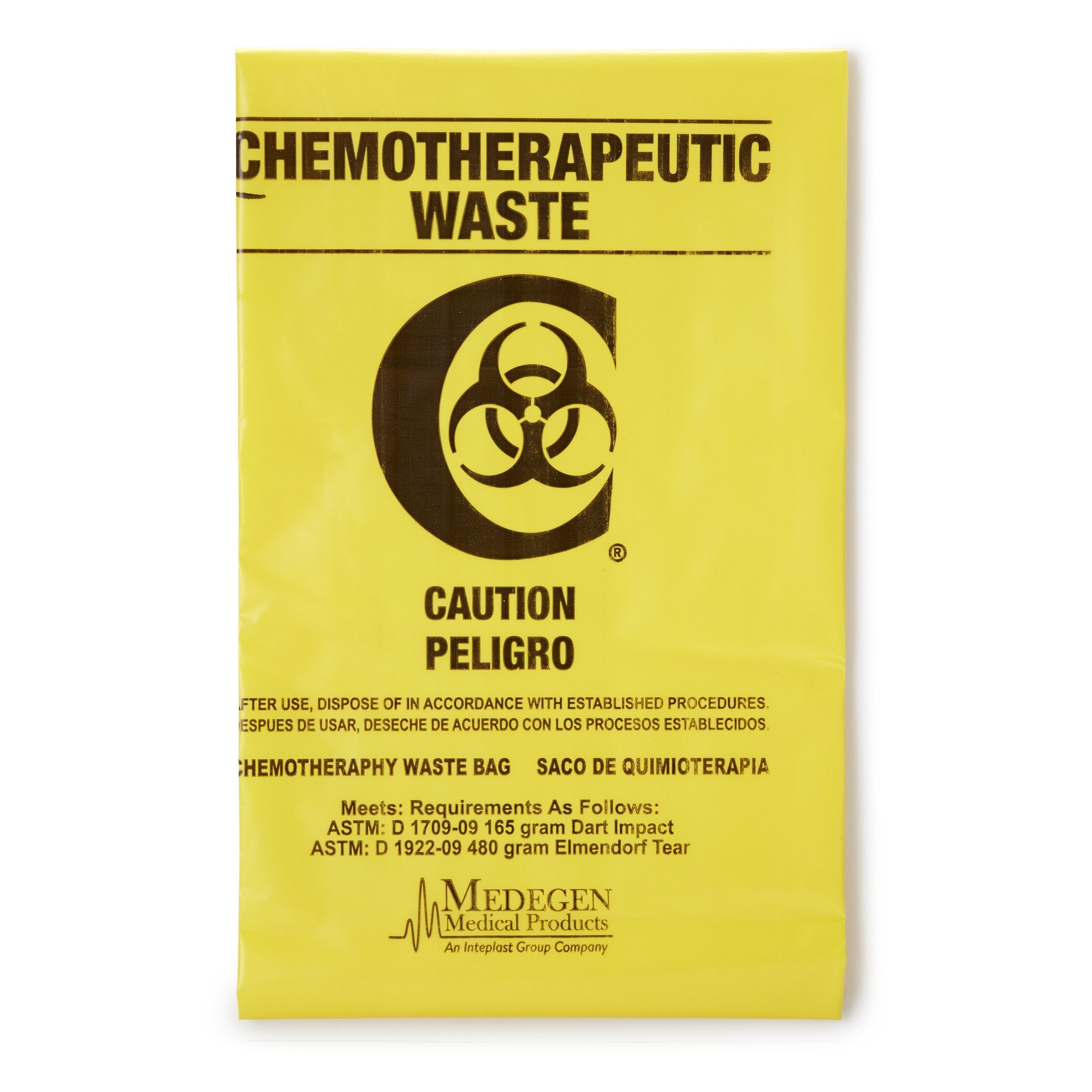 McKesson Chemotherapy Waste Bag Biohazard Symbol / Chemotherapeutic Wa ...