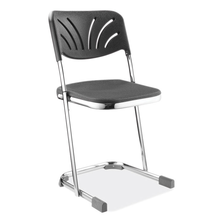 NPS® 6600 Series Elephant Z-Stool With Backrest, Supports 500 lb, 18 ...