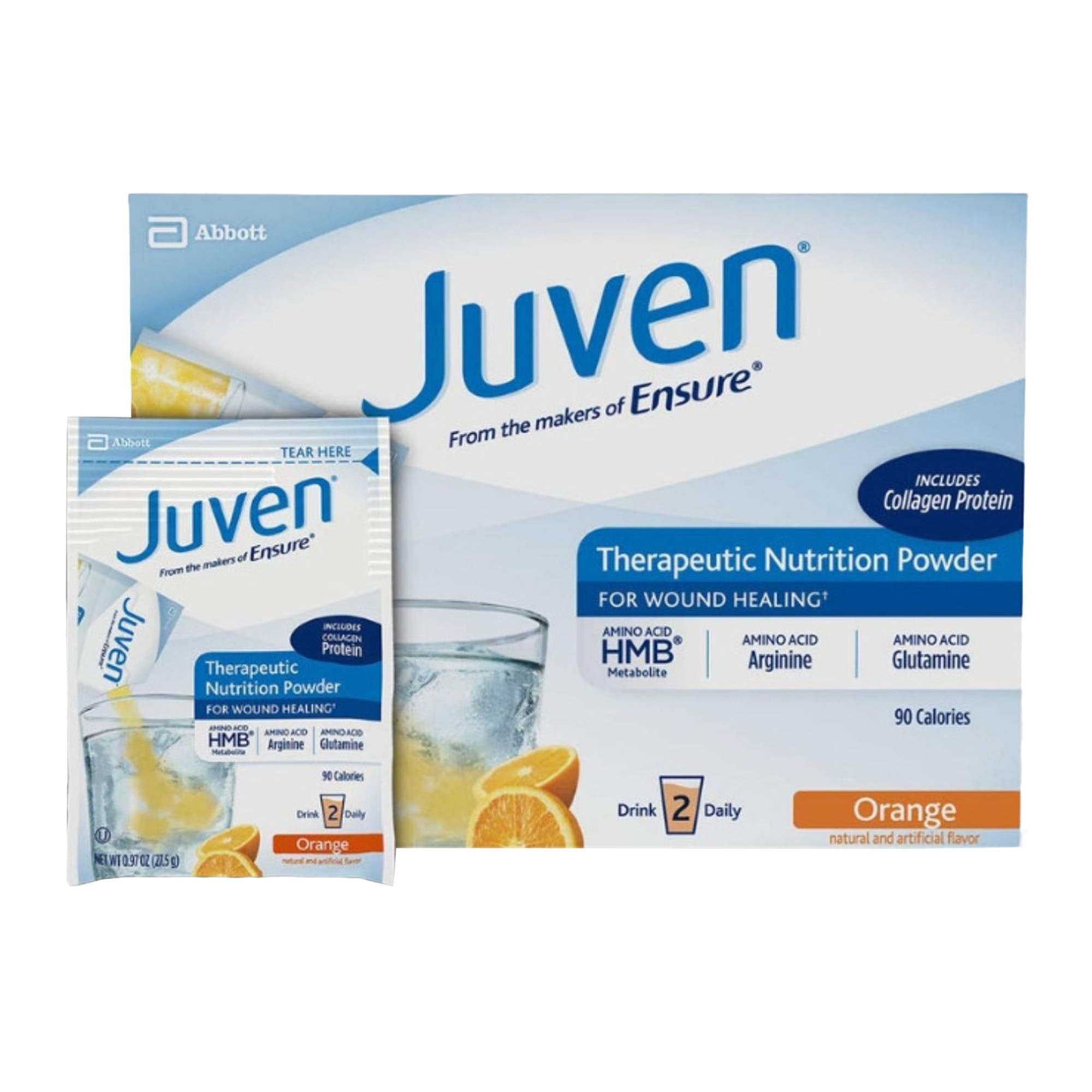 Juven® Oral Supplement Orange Flavor Powder 0.97 oz. Individual Packet ...