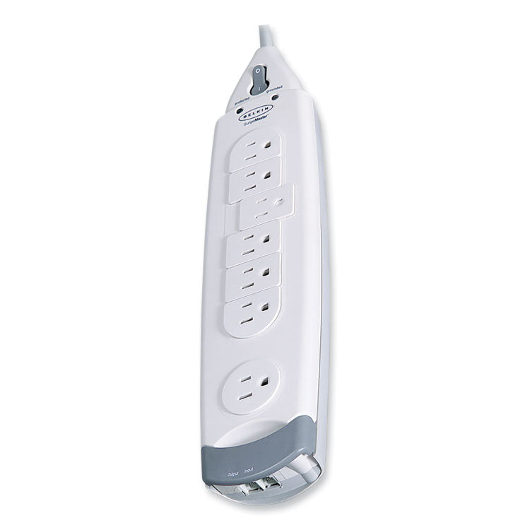 Belkin® BLKF9H71012 SurgeMaster Home Series Surge Protector, 7 AC ...