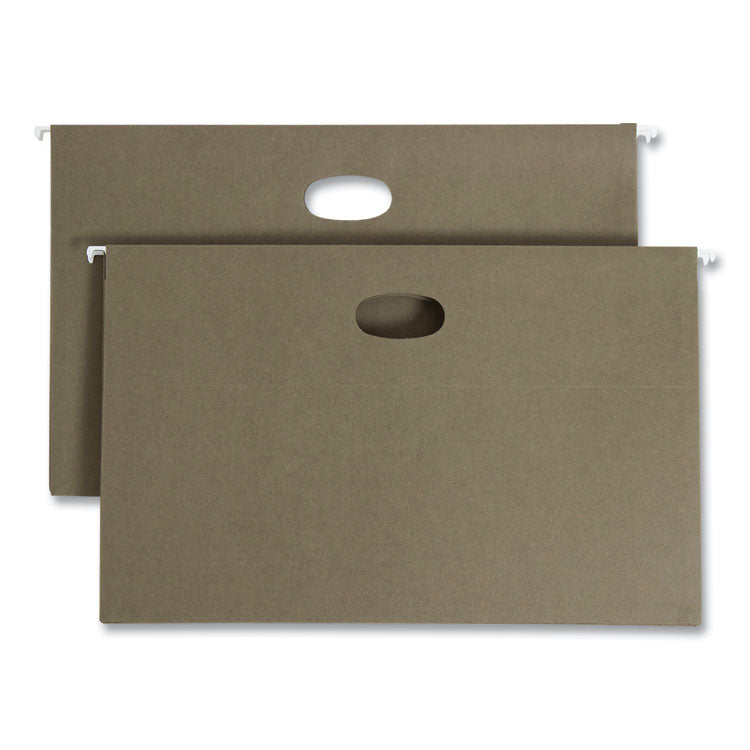 Smead™ SMD64326 100% Recycled Hanging Pockets with Full-Height Gusset ...
