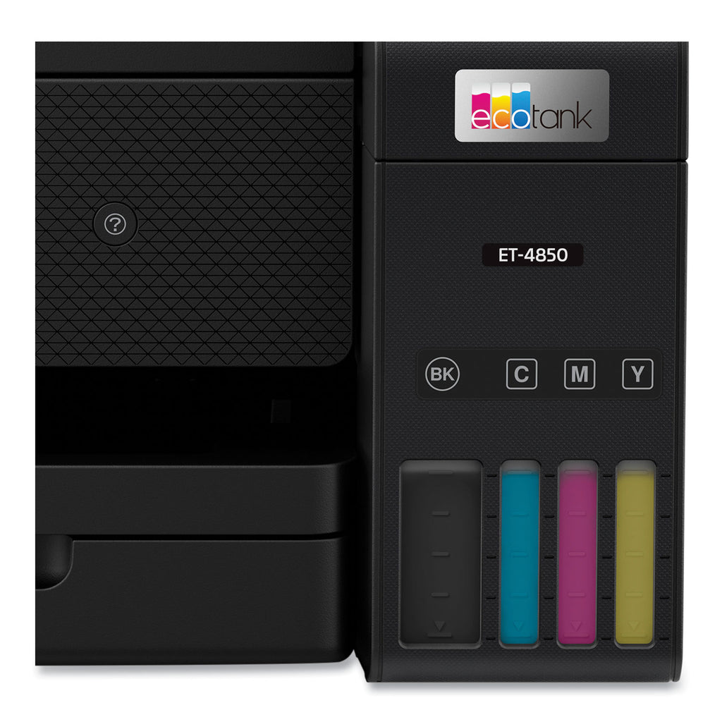 Epson® EcoTank ET-4850 Wireless All-in-One Supertank Printer, Copy/Fax ...