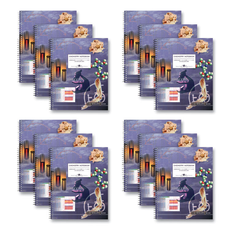 Roaring Spring® Lab and Science Carbonless Notebook, Quadrille Rule (4 ...