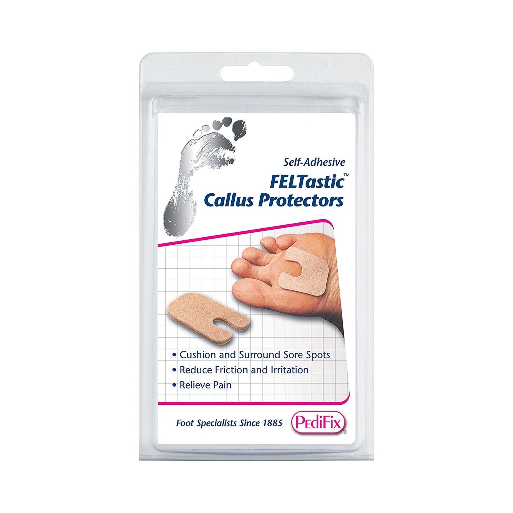 PediFix® FELTastic® Callus Pad One Size Fits Most Adhesive Foot (51248 ...