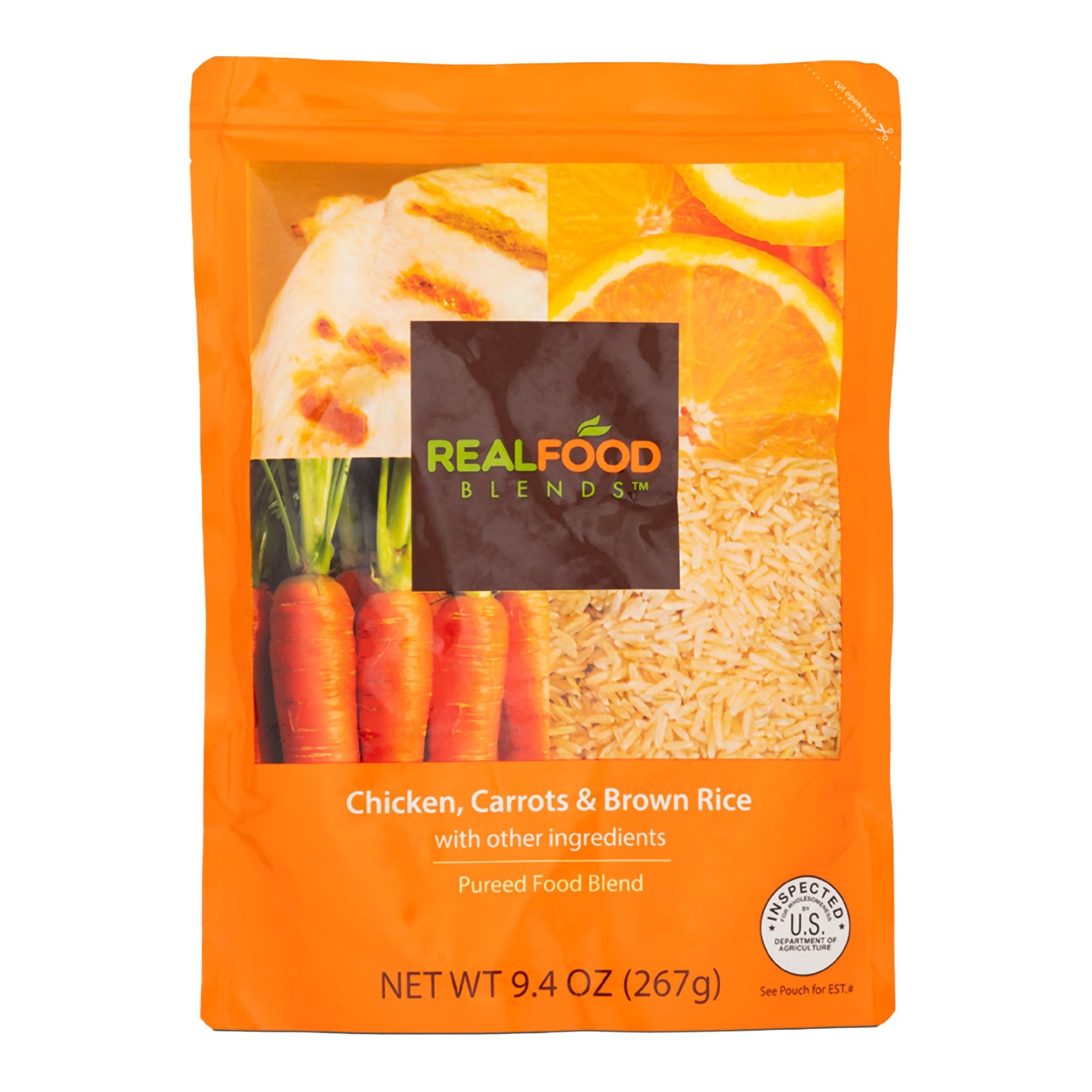 Real Food Blends® Tube Feeding Formula Chicken / Carrots / Brown Rice ...