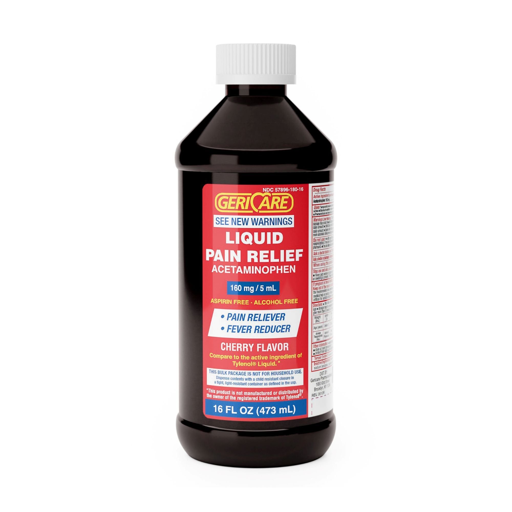 Geri-Care® Pain Relief 160 mg / 5 mL Strength Acetaminophen Liquid 16 ...